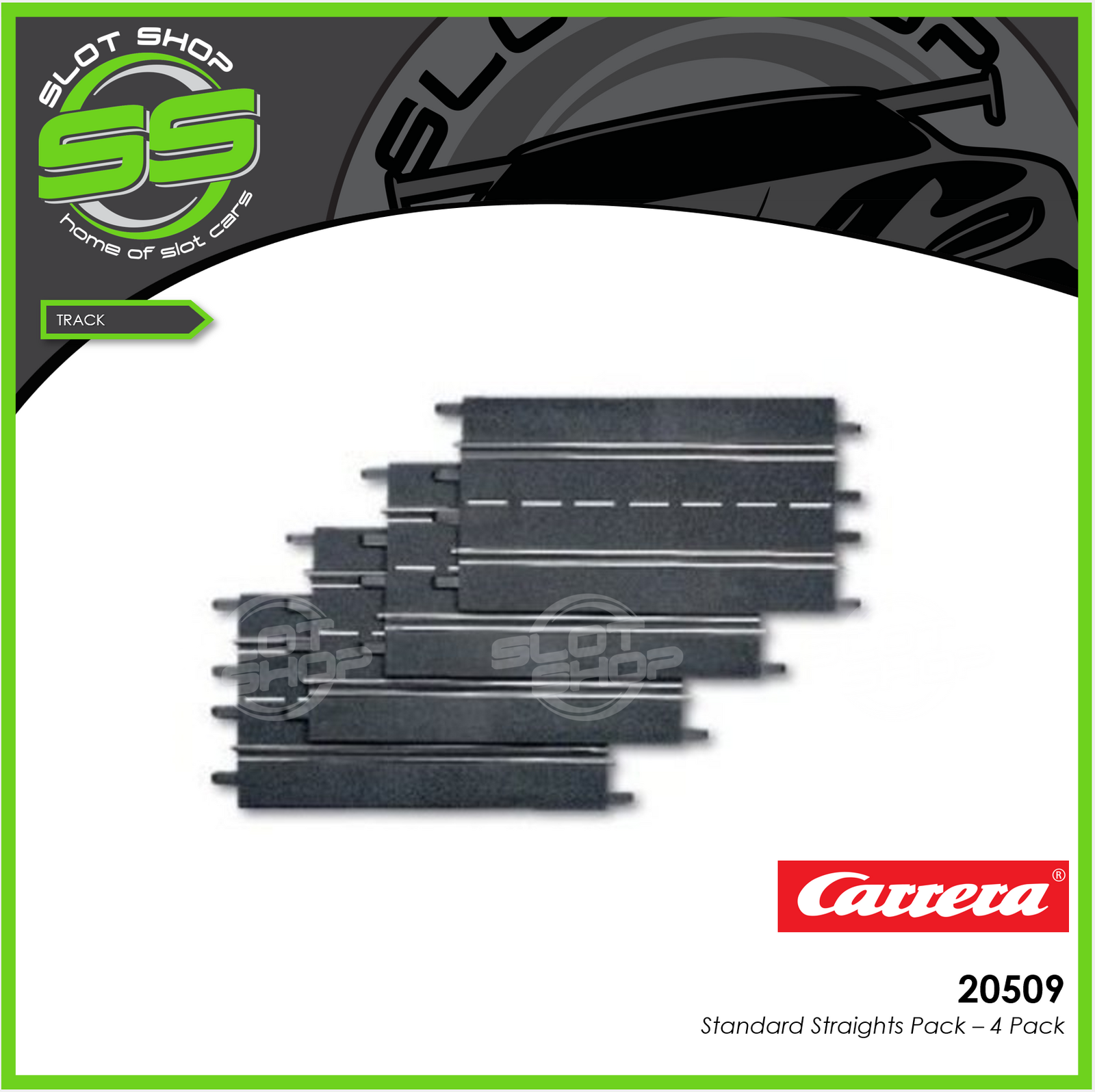 Carrera 20509 Standard Straight Pack