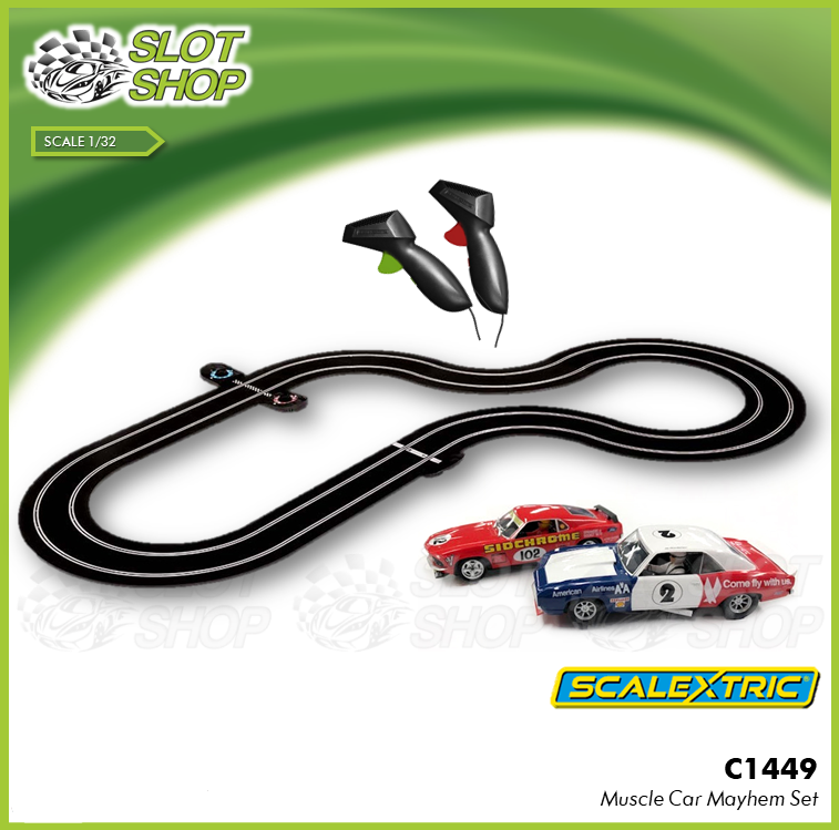Scalextric C1449 Muscle Car Mayhem