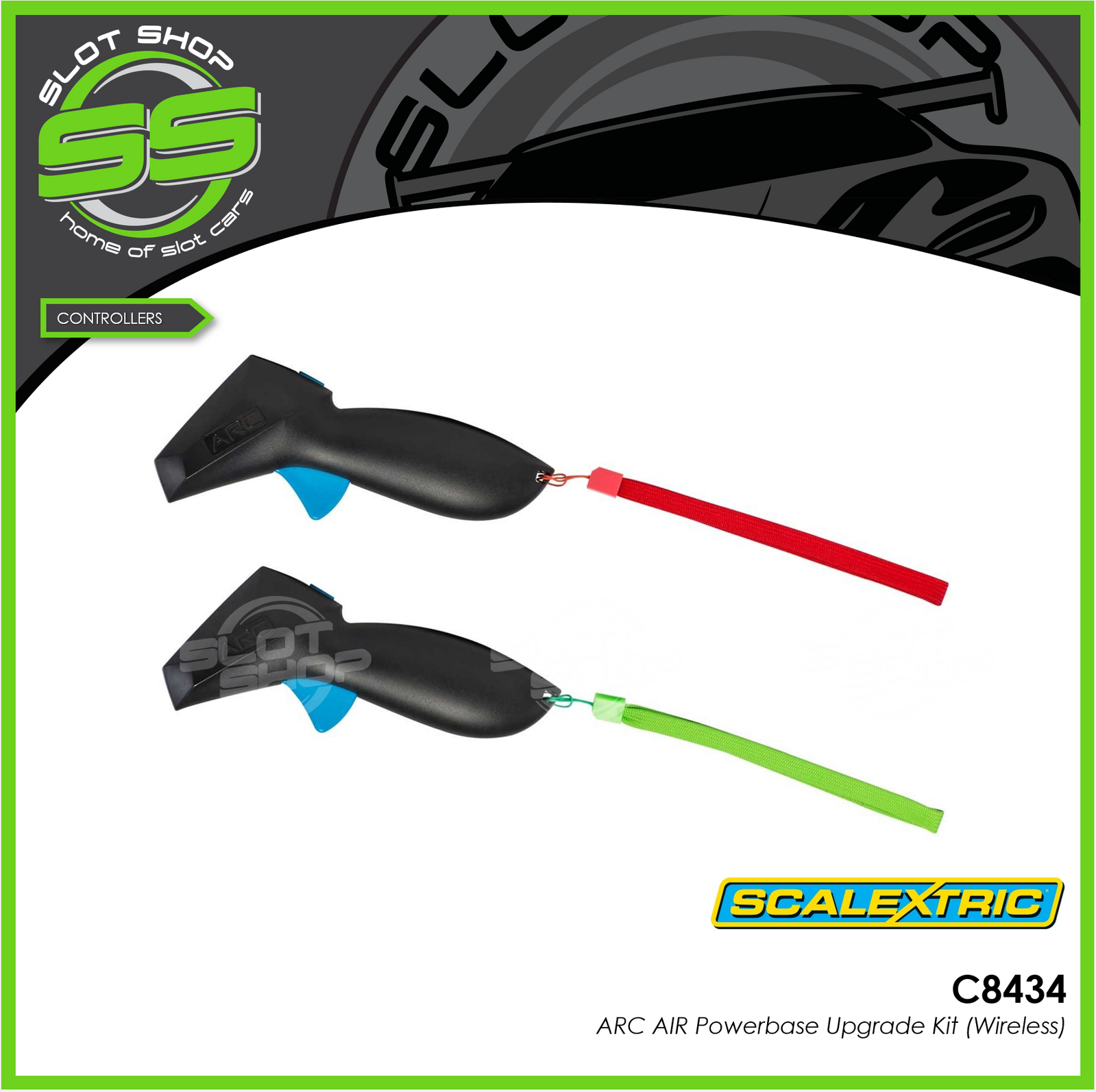 (PREORDER) Scalextric 8434 ARC AIR Powerbase Upgrade Kit - Wireless