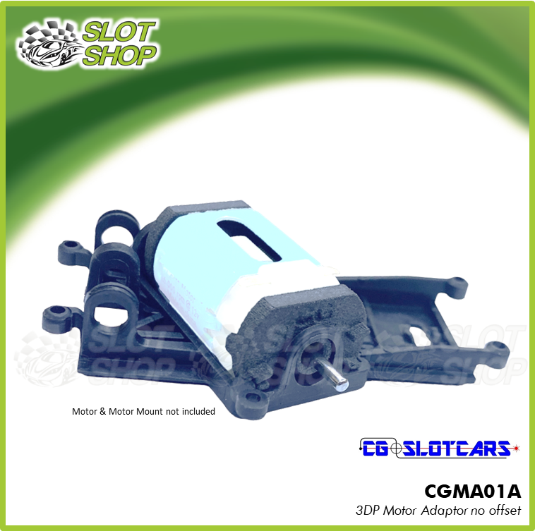 CG Slotcars 3DP Motor Adapter, 130 to 180, no offset